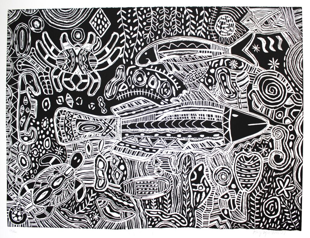 Ngaamburrgu Gabu (This Reef Much Alive) - Canopy